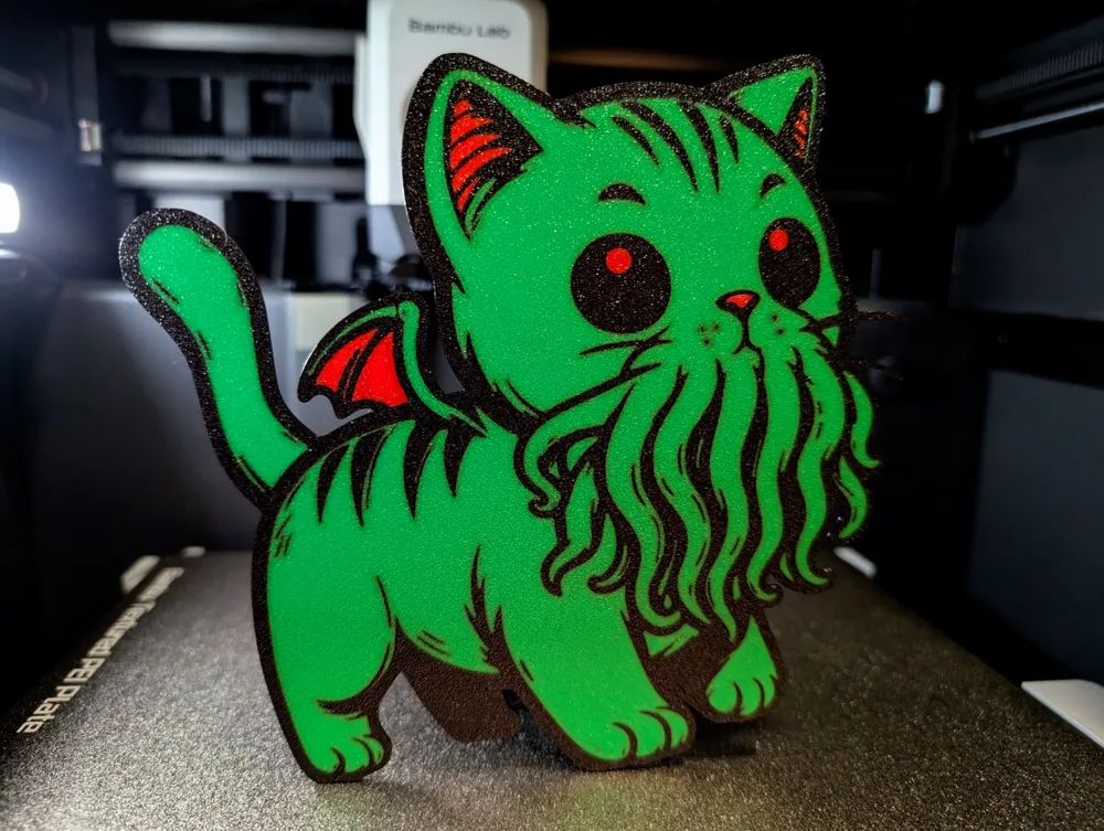 Cthulhu Cat by eclien - MakerWorld