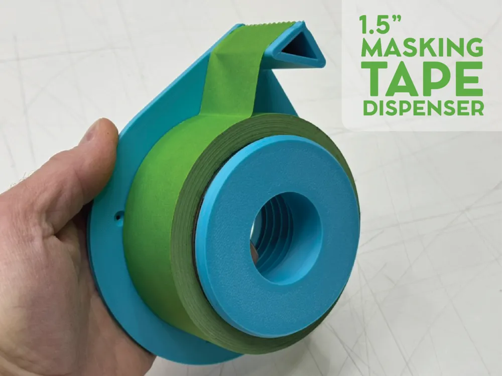 1.5 inch Masking Tape Dispenser by DisplayWorks 3D MakerWorld: Download ...