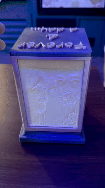 Rotating Lithophane Frame by ItsBryy3D MakerWorld: Download Free 3D Models