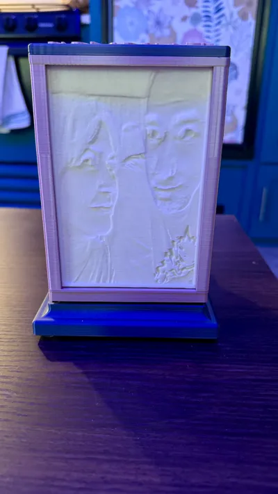 Rotating Lithophane Frame by ItsBryy3D MakerWorld: Download Free 3D Models