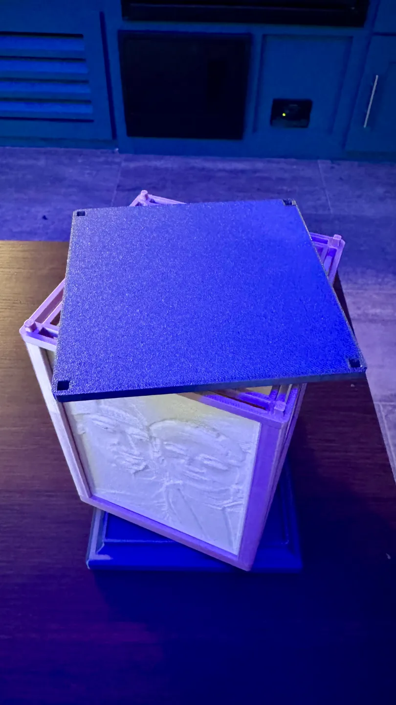 Rotating Lithophane Frame by ItsBryy3D MakerWorld: Download Free 3D Models