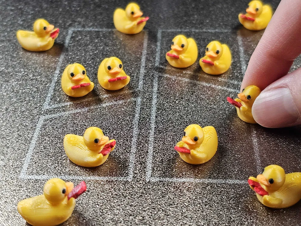 Cute Little Ducks w/ Red Envelopes | Lai See Ducks - Free 3D Print ...