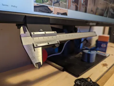Vernier Caliper Monitor Mount by Mr_GreenRose - MakerWorld