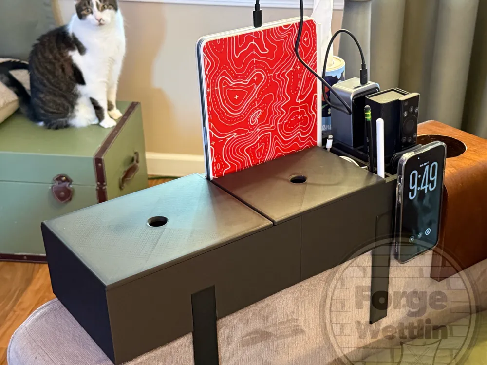 LoveSac Command Center (Cubby Storage) - Free 3D Print Model - MakerWorld