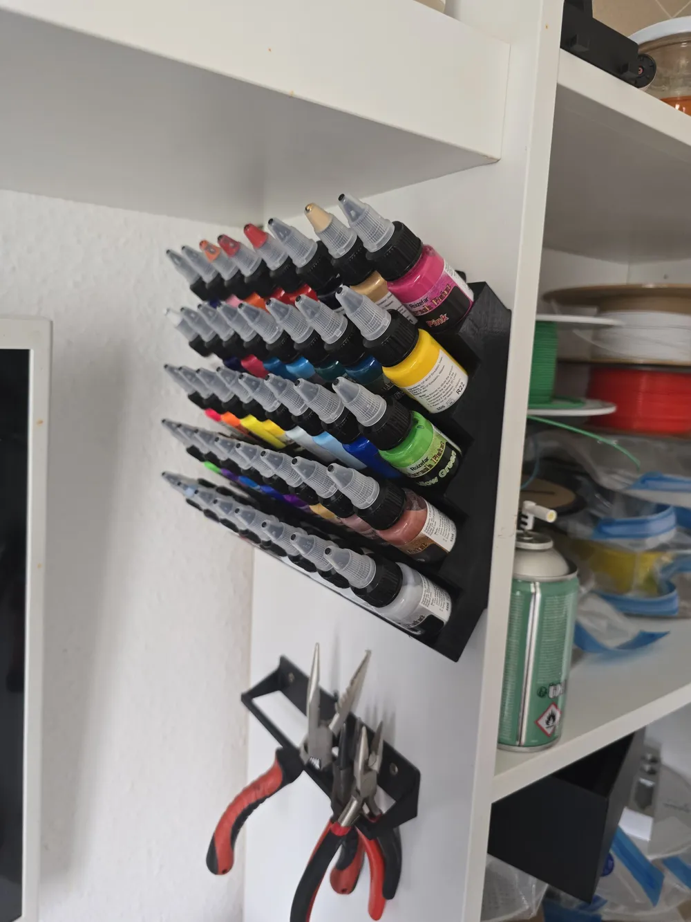 Airbrush Paint Wall Holder - Free 3D Print Model - MakerWorld