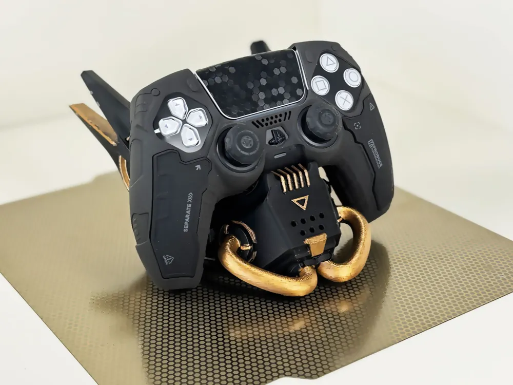 Science Fiction Mecha PS5 Controller Base - Free 3D Print Model ...