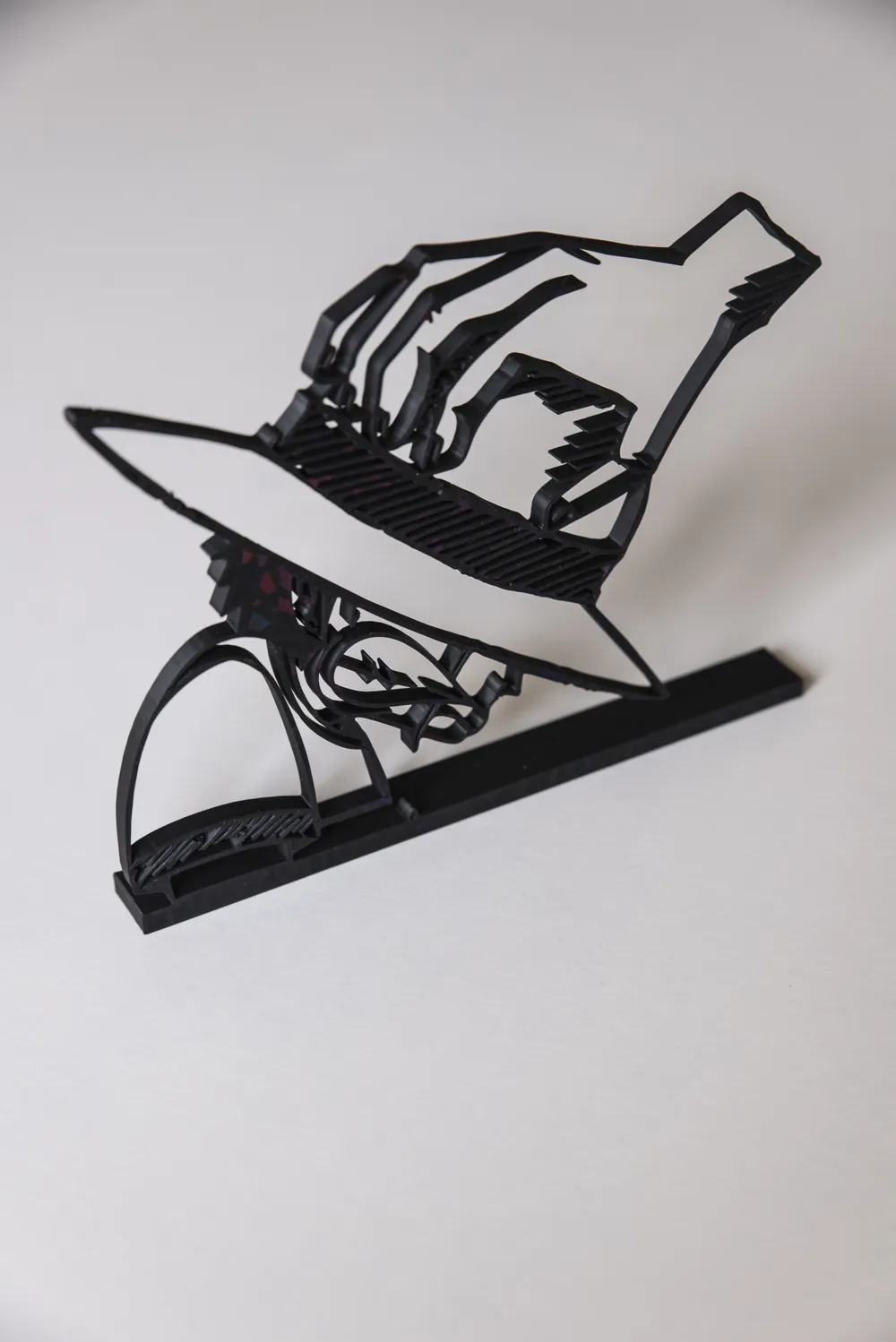 Monkey D. Luffy – One Piece Outline Wall Art - Free 3D Print Model ...