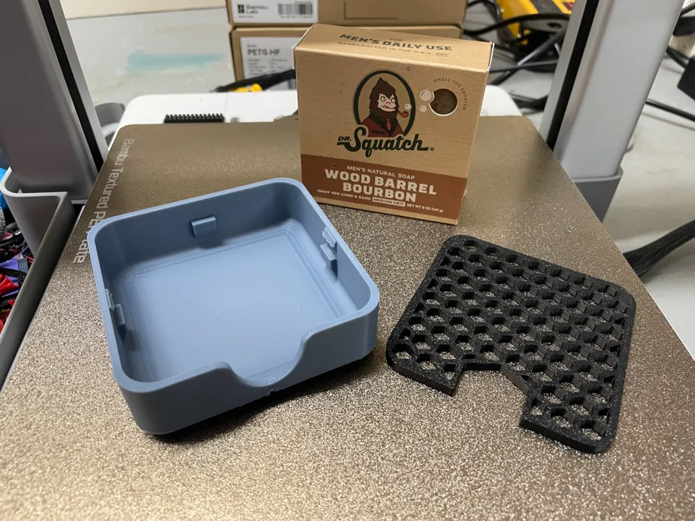 Dr. Squatch Soap Dish - Free 3D Print Model - MakerWorld