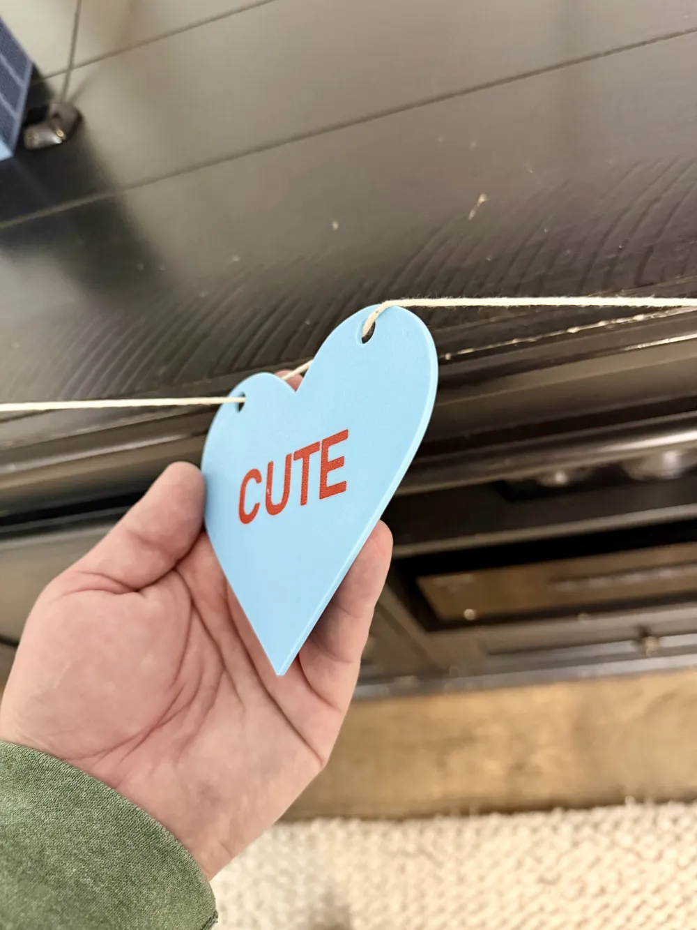 Conversation Heart Garland - Free 3D Print Model - MakerWorld