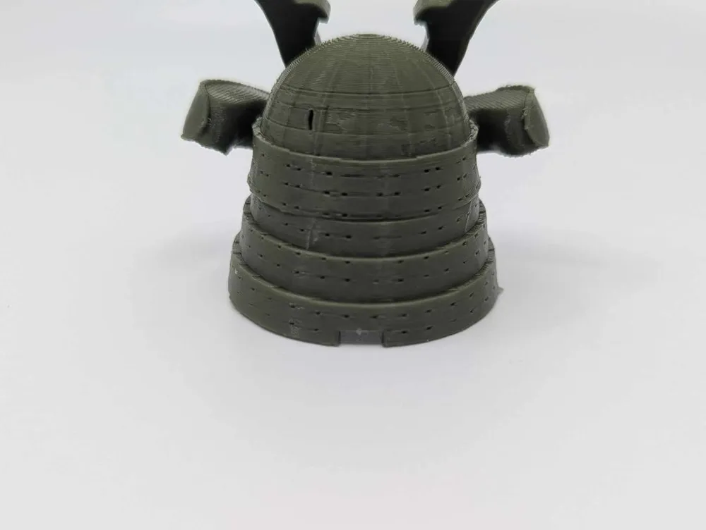samurai helmet Reptile hide by Solid Bizz MakerWorld: Download Free 3D ...