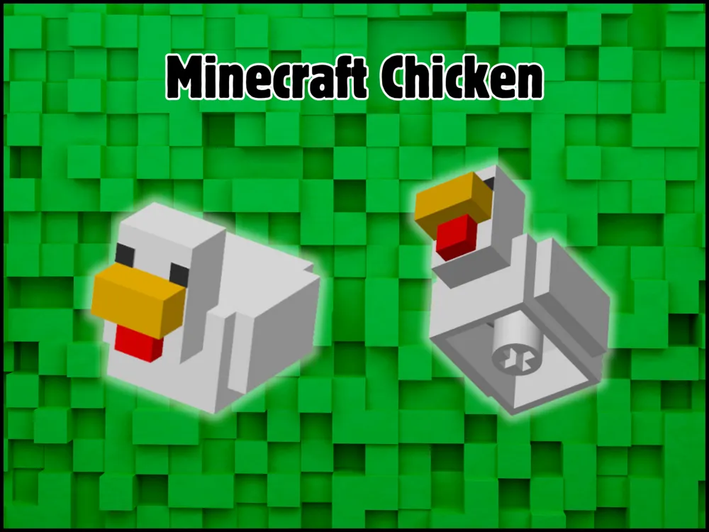 Minecraft Keycaps Vol.1 by The Duck Vault MakerWorld: Download Free 3D ...