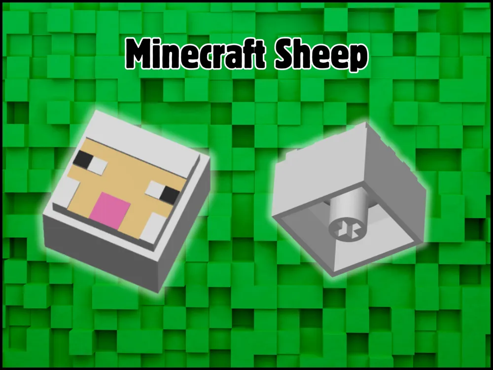 Minecraft Keycaps Vol.1 by The Duck Vault MakerWorld: Download Free 3D ...