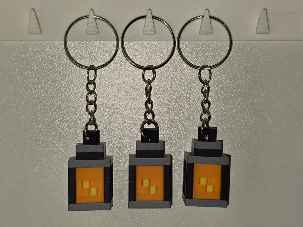 Minecraft Lantern - Mini - Keychain by ProtoThis - MakerWorld
