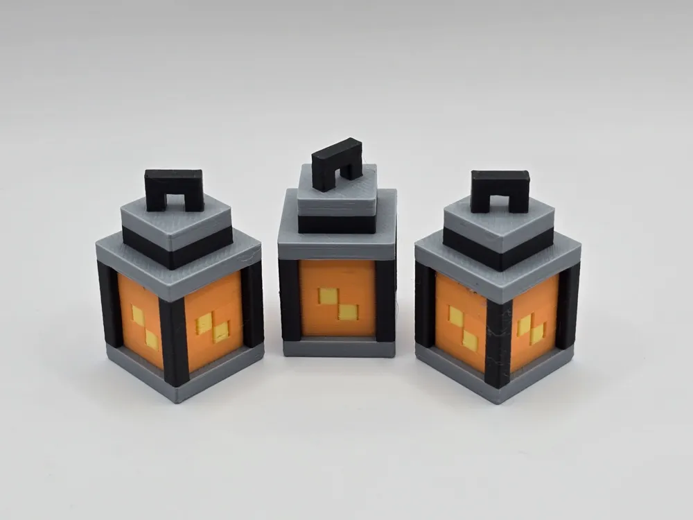 Minecraft Lantern - Mini - Keychain by ProtoThis - MakerWorld