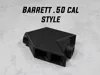 Airsoft Barrett .50 cal style muzzle brake - Free 3D Print Model ...
