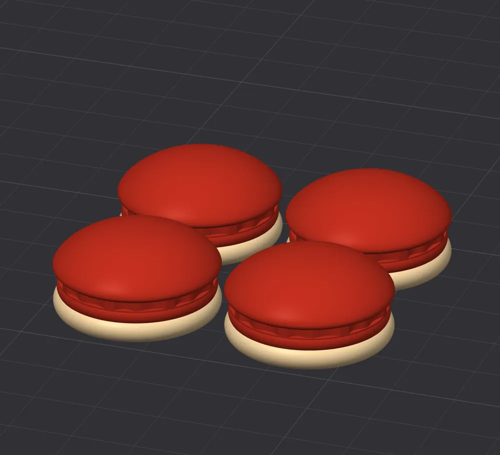 baked ham burger by Totally-banana MakerWorld: Download Free 3D Models