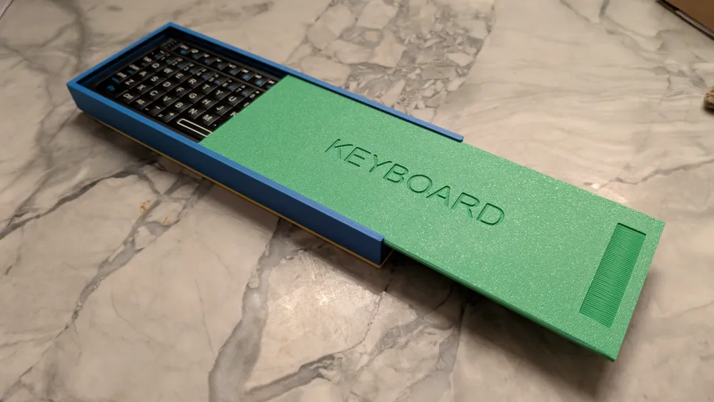 Rii K06 Mini Keyboard and 2.4Gz Adapter Case by Carl_P - MakerWorld
