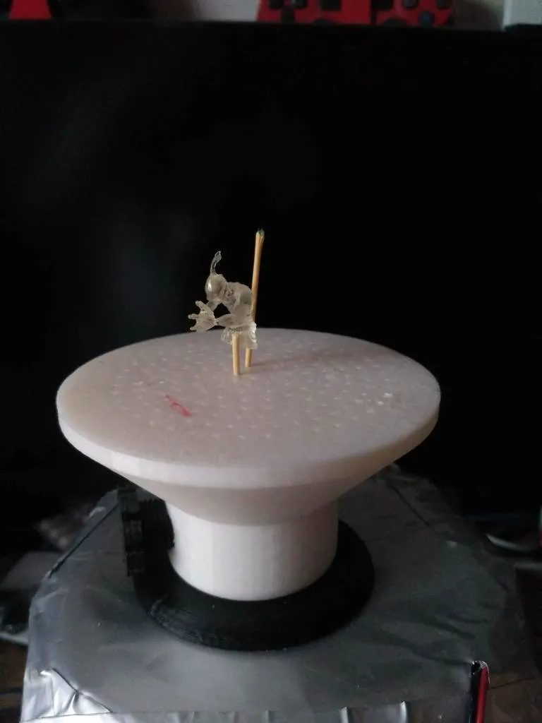 turntable painting stand - Free 3D Print Model - MakerWorld