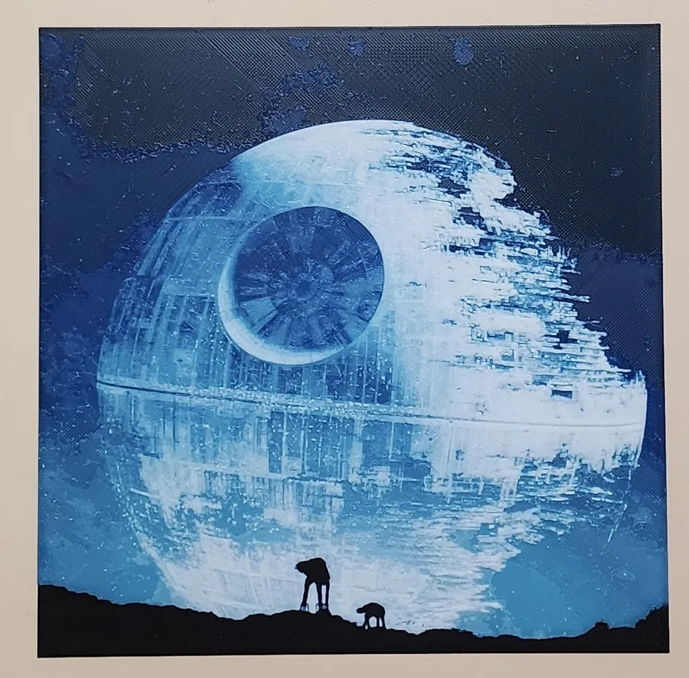 Starwars Deathstar "Moon" by briankstan - MakerWorld