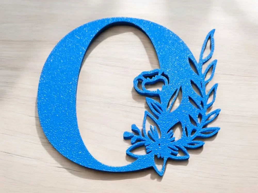 Decorative Letter O by Slyke - MakerWorld