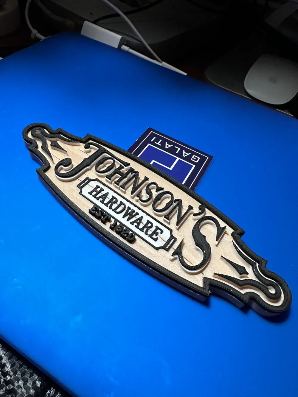 Johnson's Hardware Sign by pjgalatisonofthejunkhunter - MakerWorld