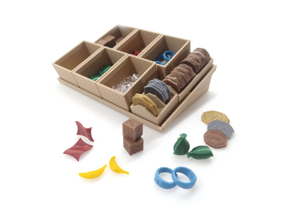 Istanbul Dice Game - Tokens + Market Stand by RosseroMakerWorld ...