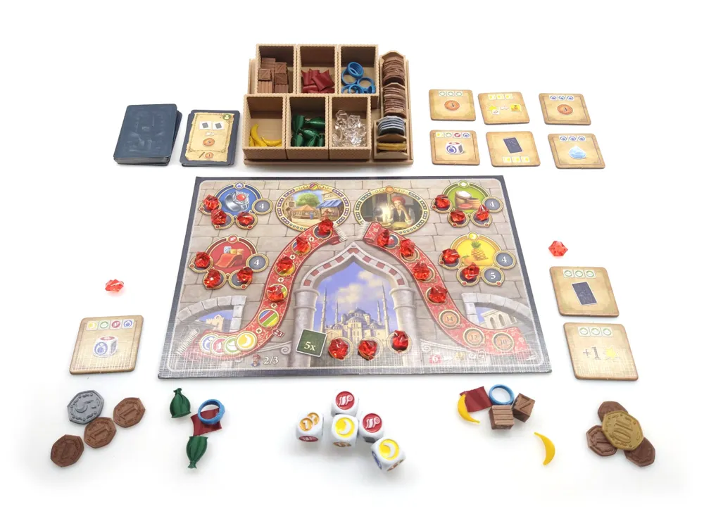 Istanbul Dice Game - Tokens + Market Stand by RosseroMakerWorld ...