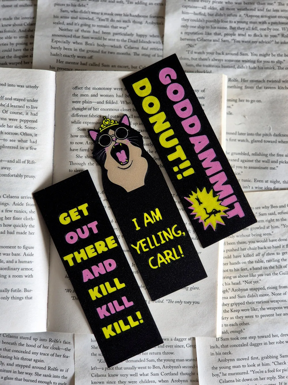Dungeon Crawler Carl Bookmark Princess Donut - Free 3D Print Model ...