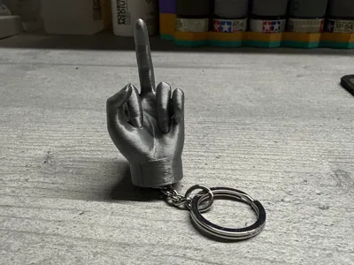 mittelfinger 3d print model download - MakerWorld