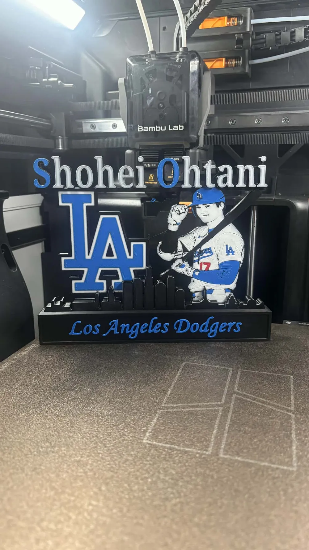 MLB - Los Angeles dodgers Shohei Ohtani display! - Free 3D Print Model ...