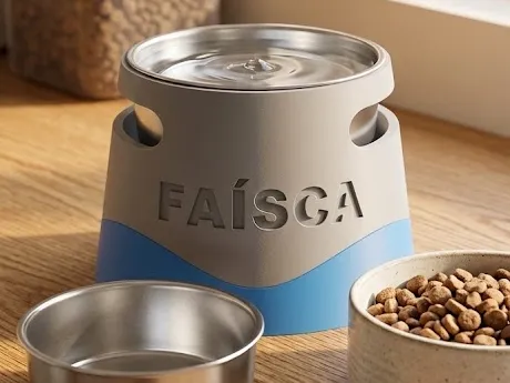 Personalized Elevated Pet Bowl Stand - Free 3D Print Model - MakerWorld