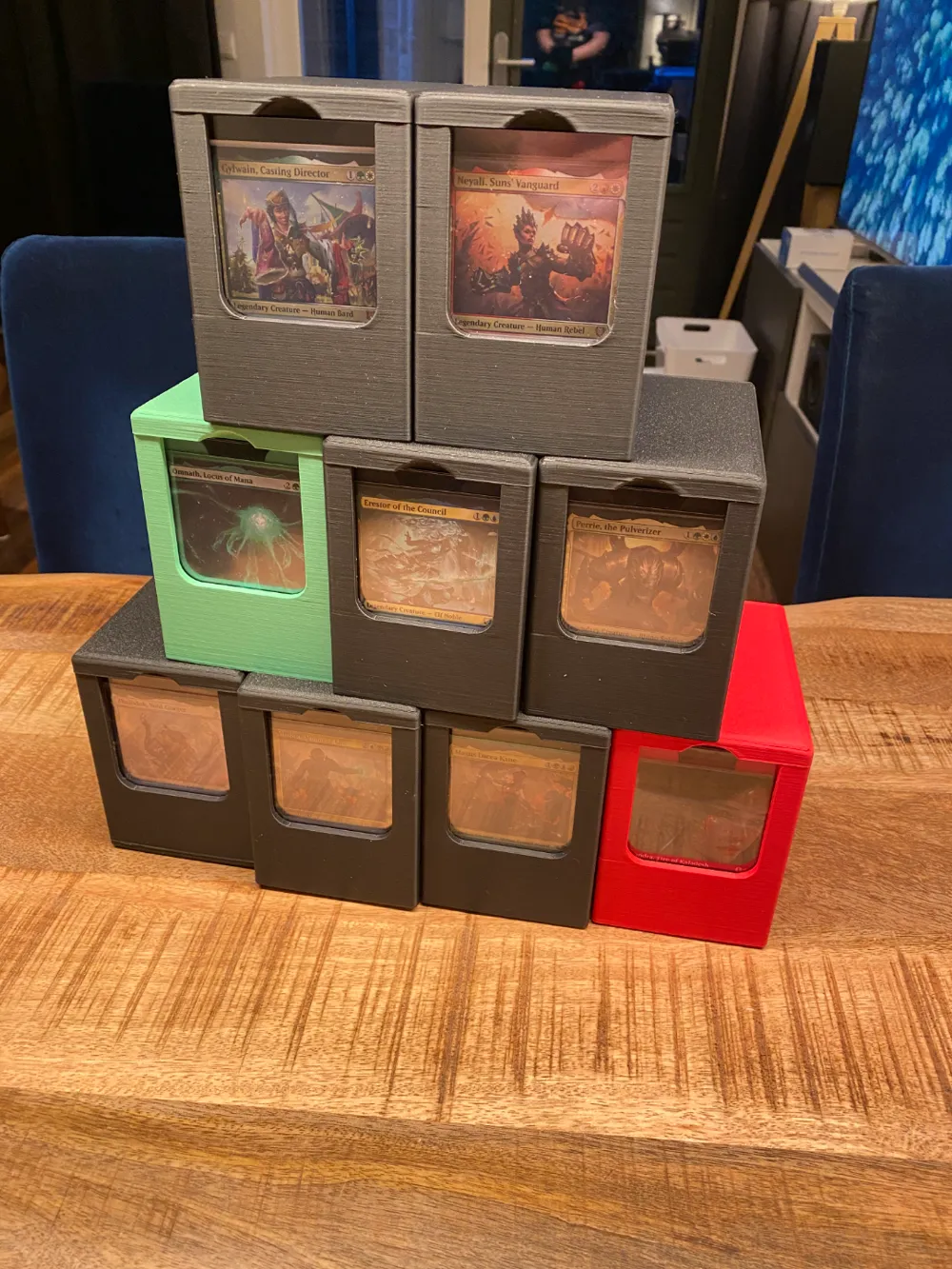 MTG Commander / EDH Deckbox with Showcase by ChappIO - MakerWorld