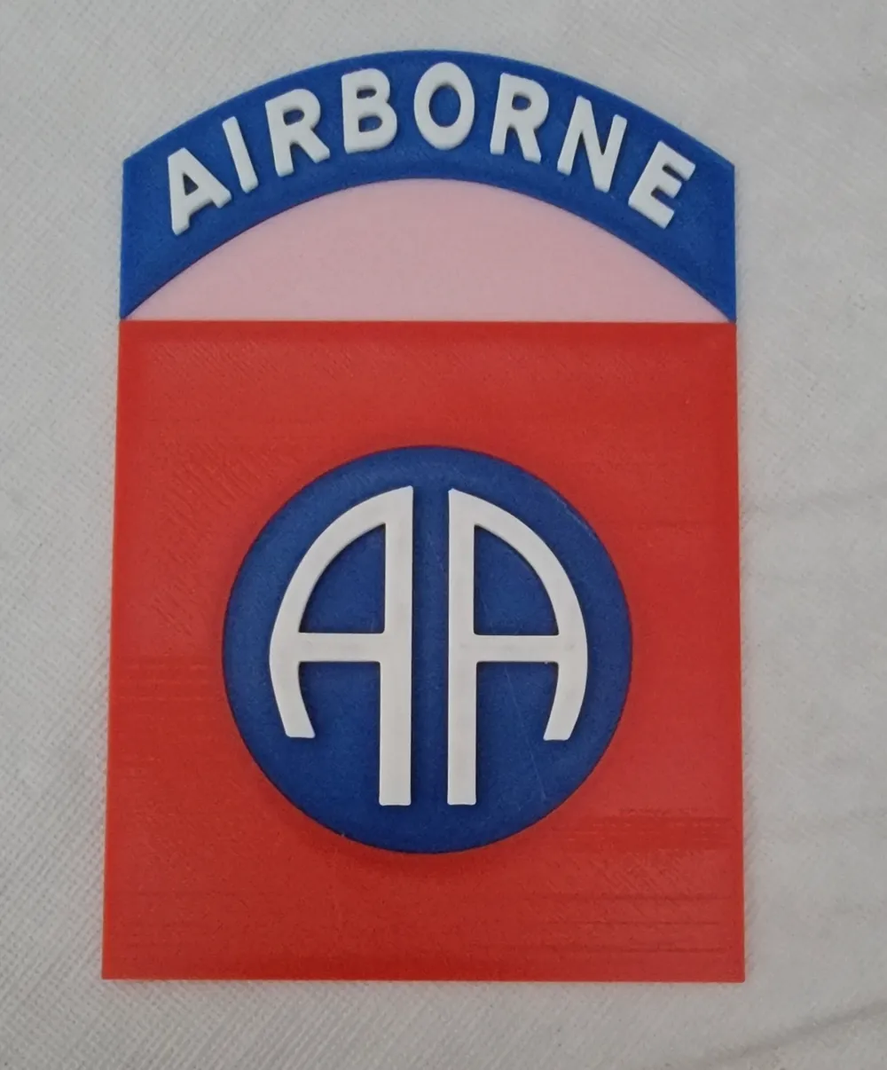 82nd Airborne Logo by Landubious - MakerWorld