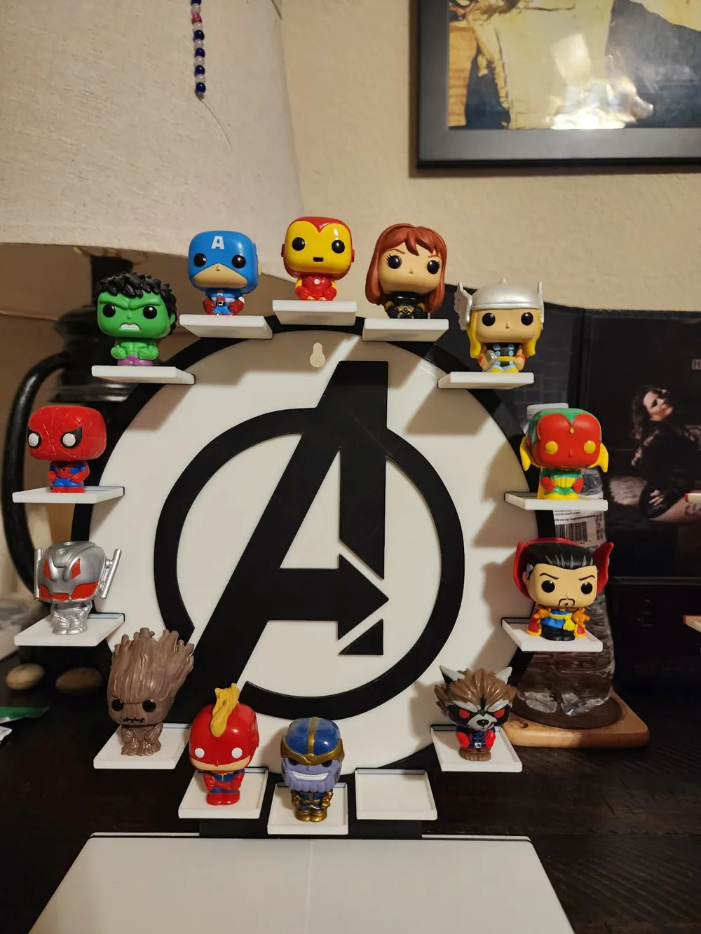 Avengers Mini FunkoPop Display Stand - Free 3D Print Model - MakerWorld