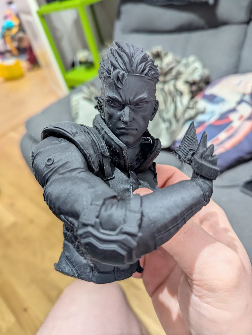 Solid snake book end by Toby3D - MakerWorld