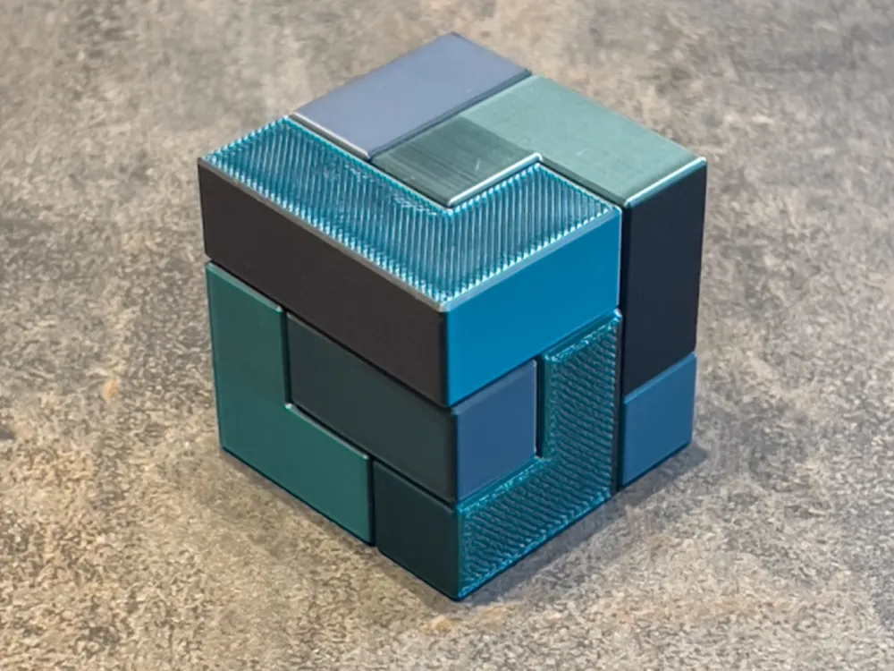 7 Piece Cubic Puzzle by arnoutdc MakerWorld: Download Free 3D Models