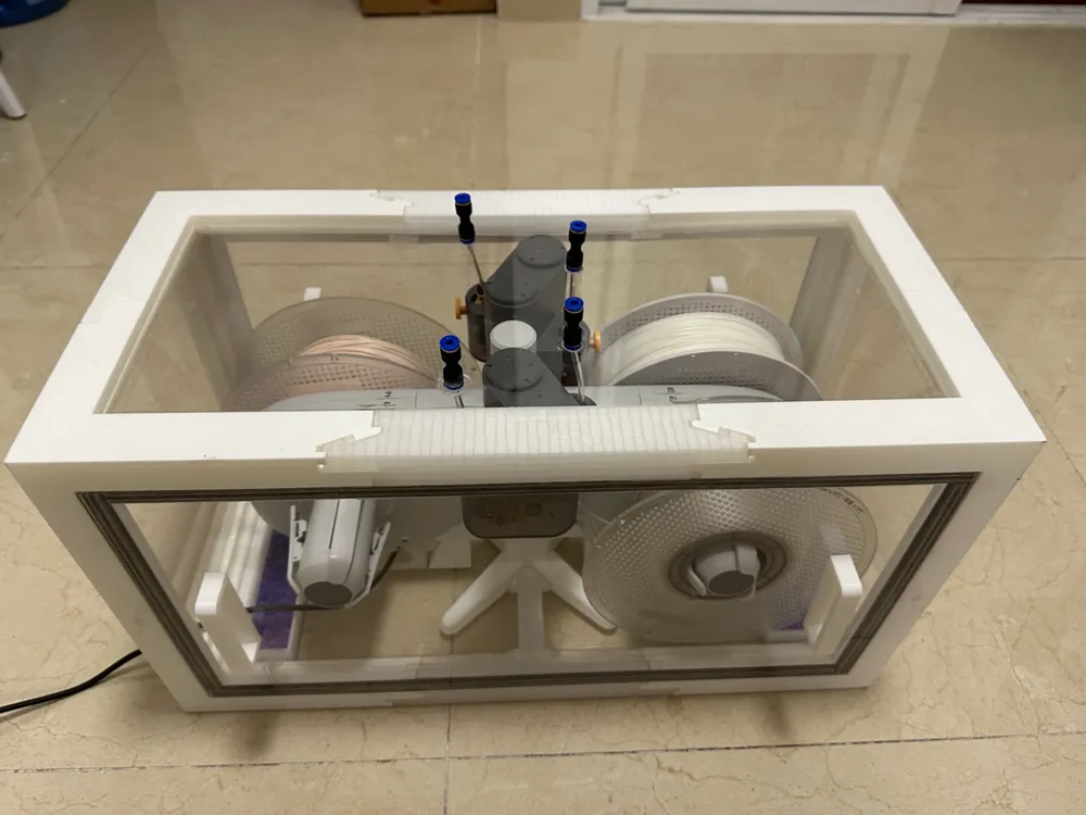 AMS Lite Dry Box 干燥箱 by DesignAndMakeIt - MakerWorld