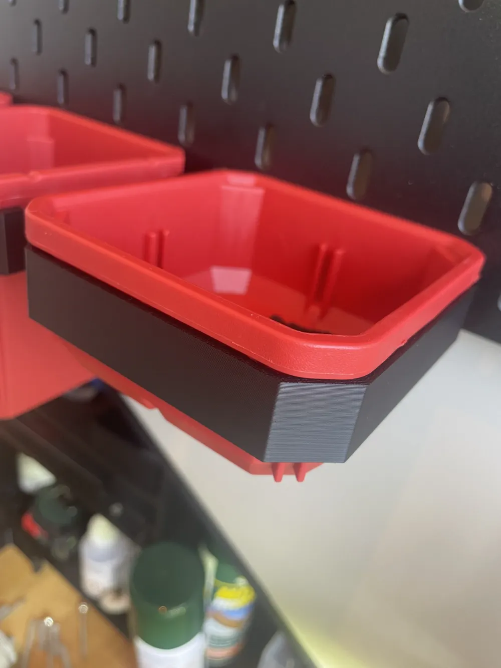 SKADIS milwaukee packout bin mount - Free 3D Print Model - MakerWorld