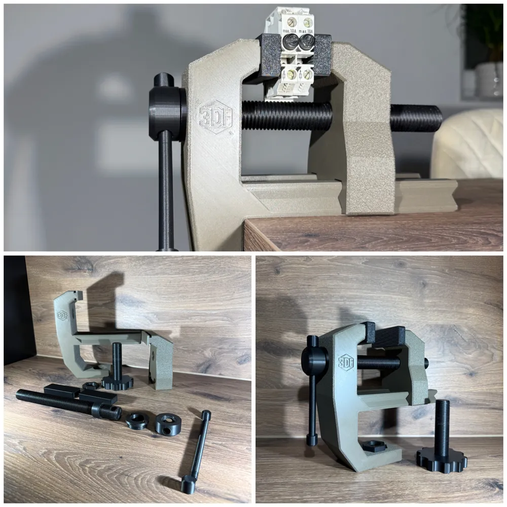DIY Desk Vice by Luka G MakerWorld: Download Free 3D Models