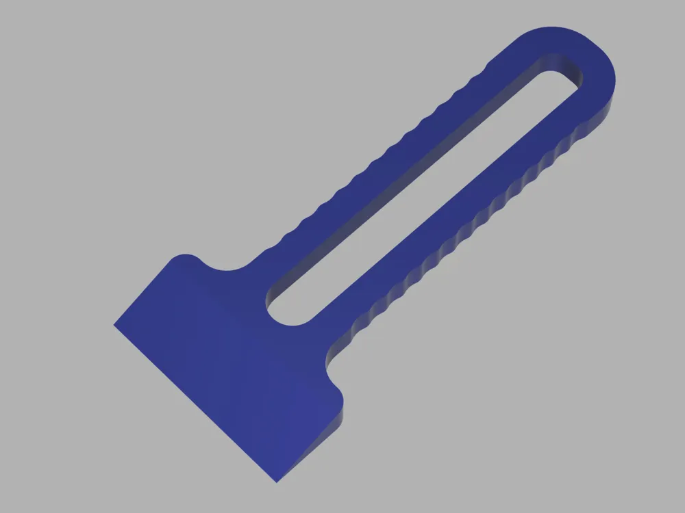 Bed Scraper Mini Printed by LukeOsPrinting - MakerWorld