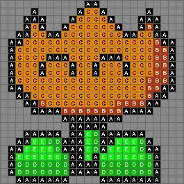 No AMS needed Retro Mario Fire flower Pixel Puzzle/Wall Art by The 3d ...