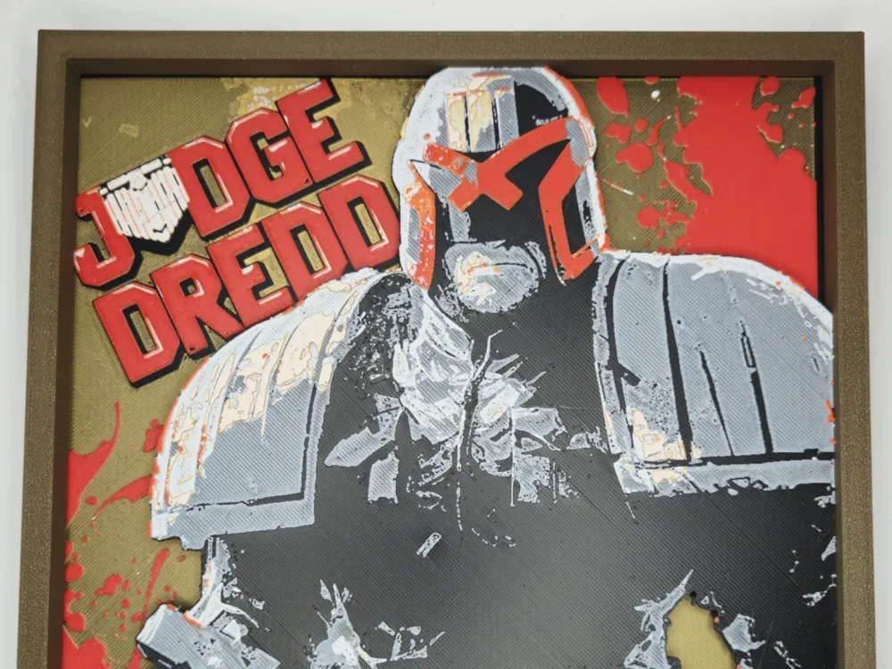 Judge Dredd Shadowforge - Free 3D Print Model - MakerWorld