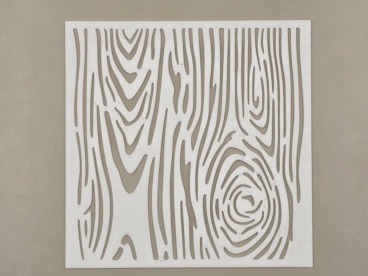 Wood Grain Stencil Template Craft - Free 3D Print Model - MakerWorld