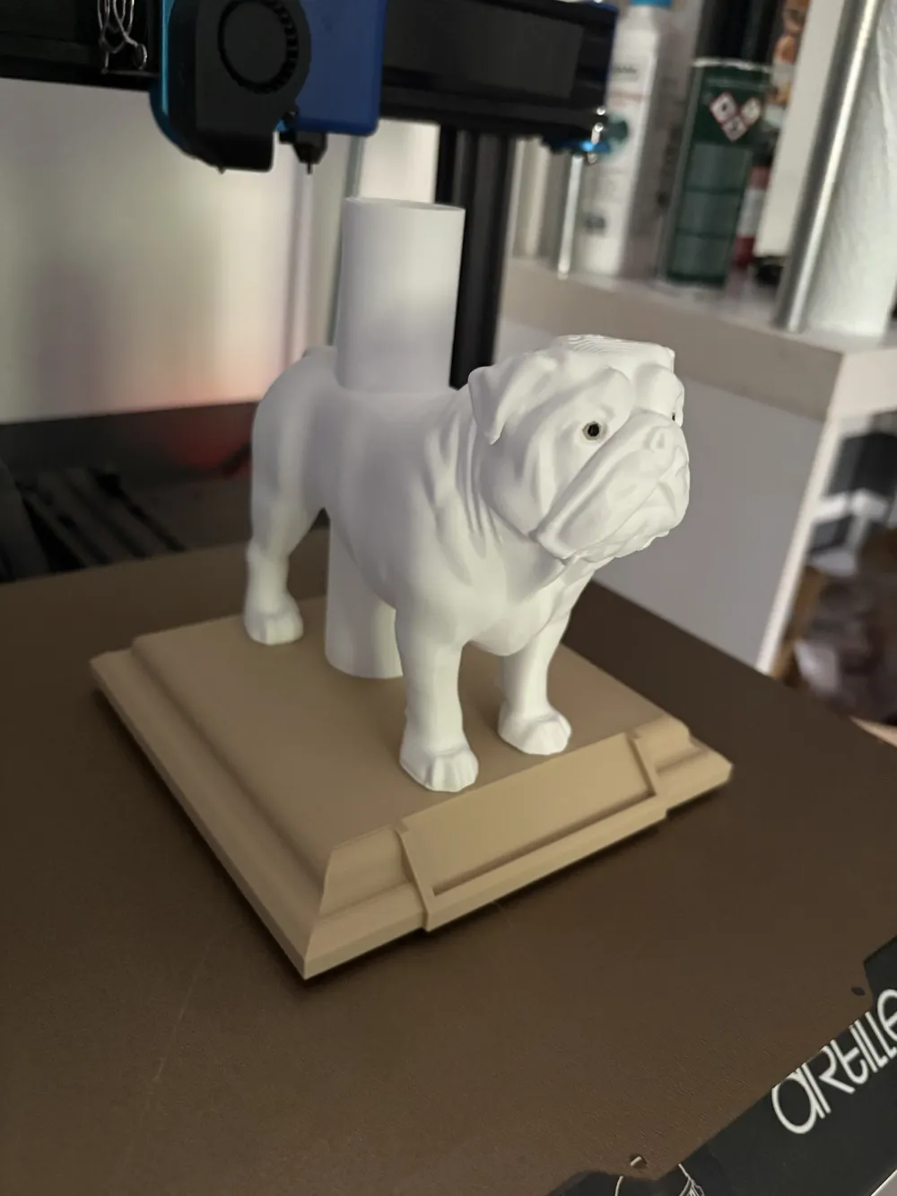 French Bulldog Lamp Base by XxChriscaly-3dxX MakerWorld: Download Free ...