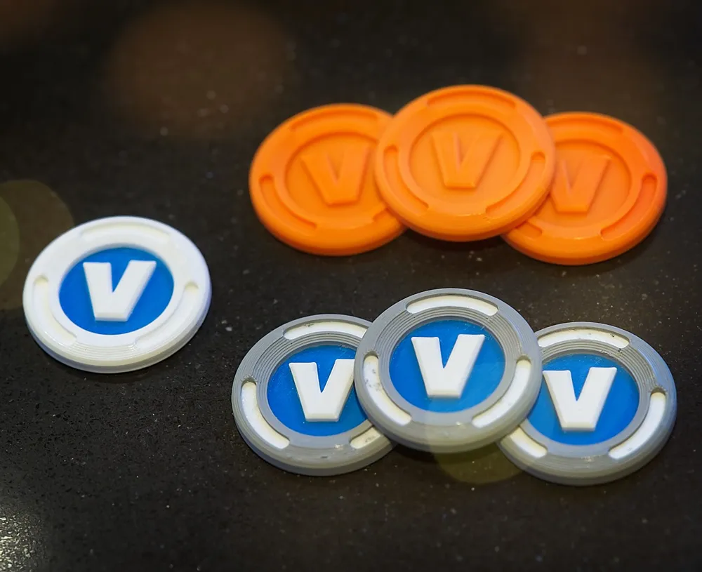 Fortnite V-buck by SirPrintAlot - MakerWorld