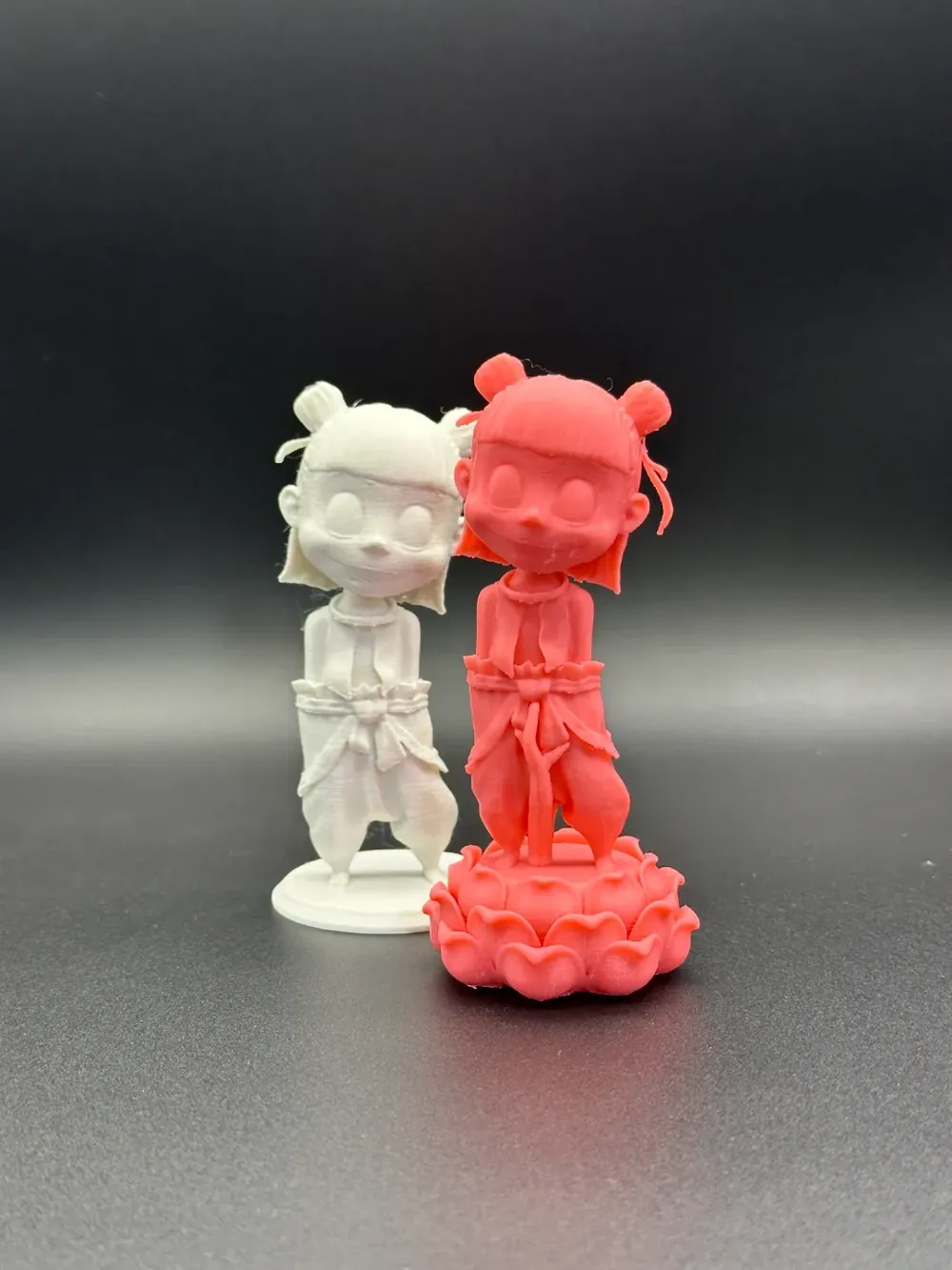 Smiling Nezha Smooth Model (Lotus Base, Magic Boy) Remixed by 创意 3D ...