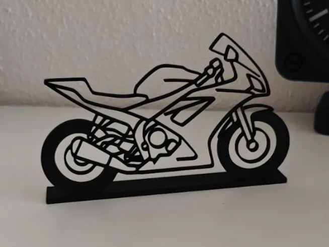 Motorcycle Display Stand - SuperSport by Sendler MakerWorld: Download ...
