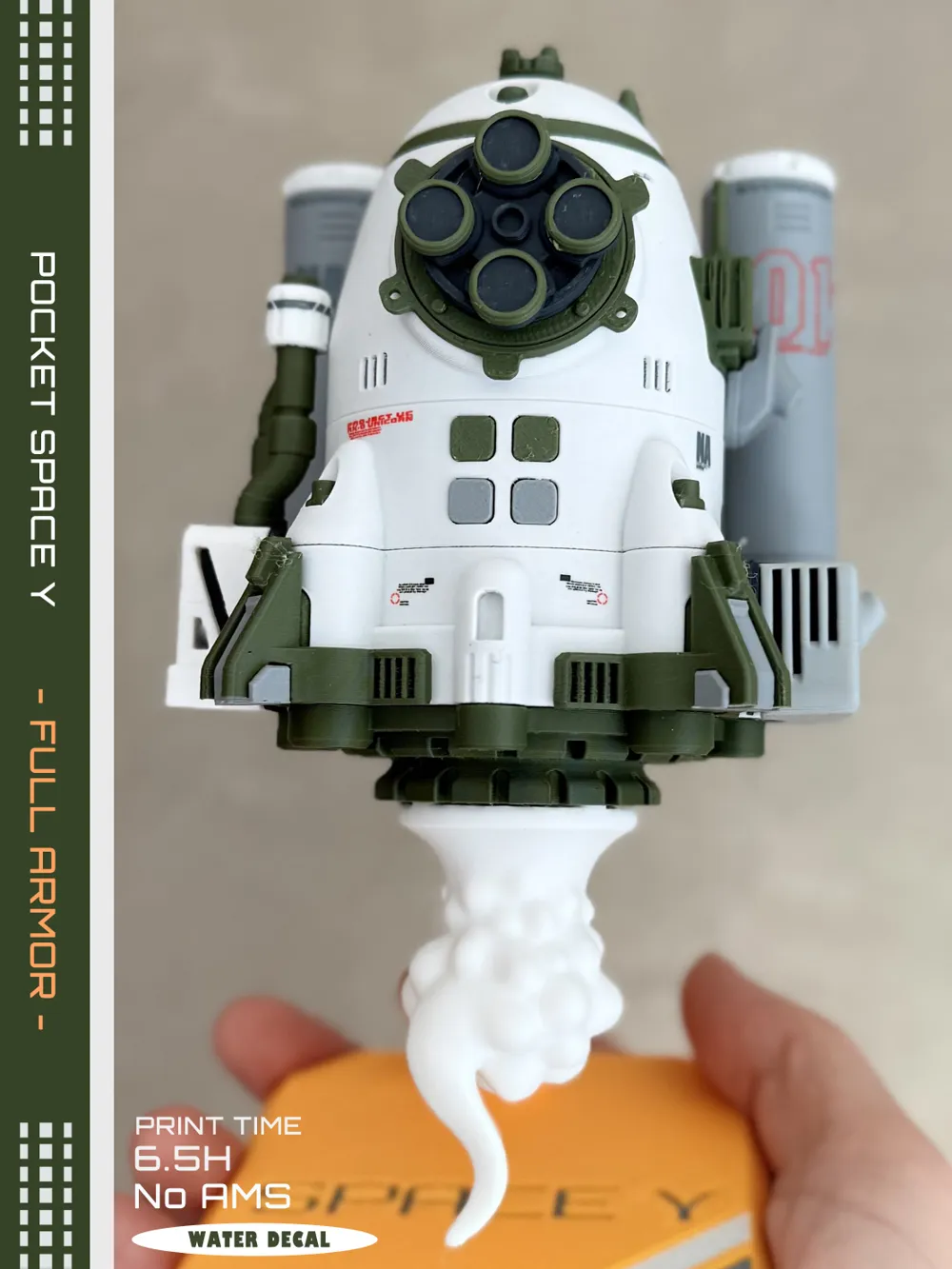 POCKET SPACE Y -Basic- - Free 3D Print Model - MakerWorld