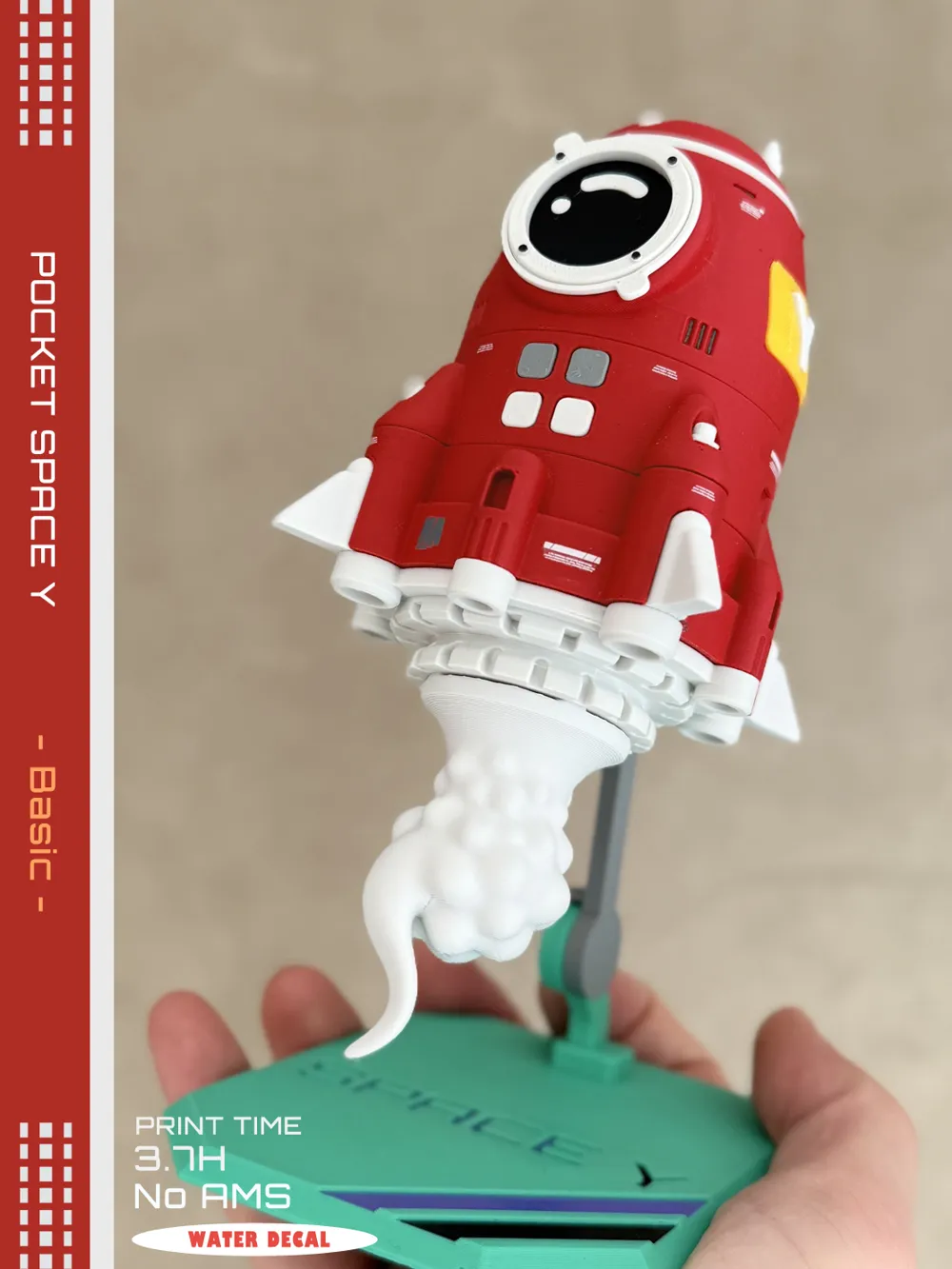 POCKET SPACE Y -Basic- - Free 3D Print Model - MakerWorld