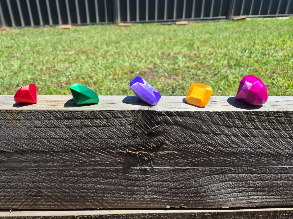 Spyro the Dragon - Treasure Gems (Spyro 2/3) - Free 3D Print Model ...